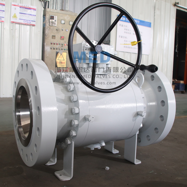 ASTM A182 F51 Twin Ball Valve, 8 Inch, 2500 LB - MFRS